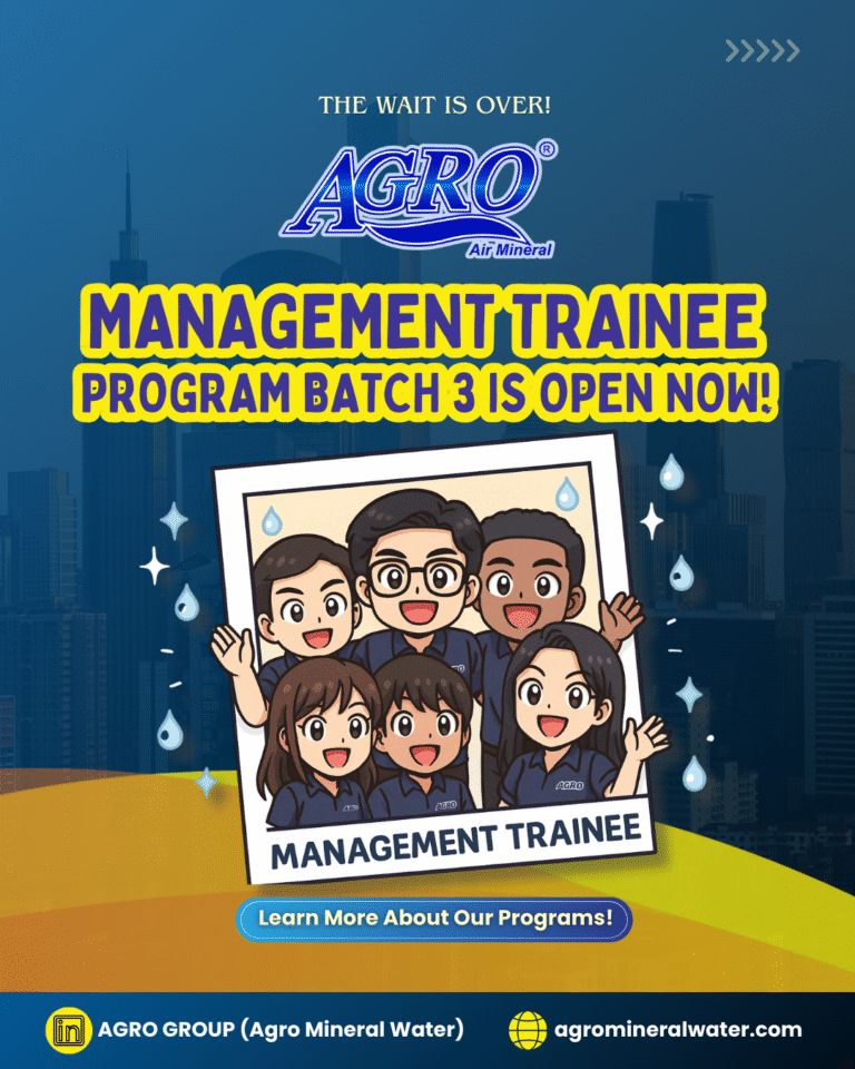 AGRO Management Trainee Batch 3 - Agro Mineral Water